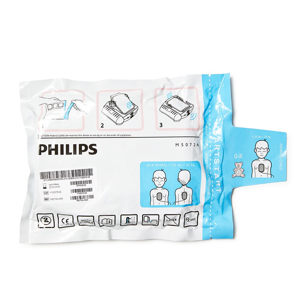 Philips Infant/Child Smart Pads for HeartStart HS1 Defibrillator (AED ...